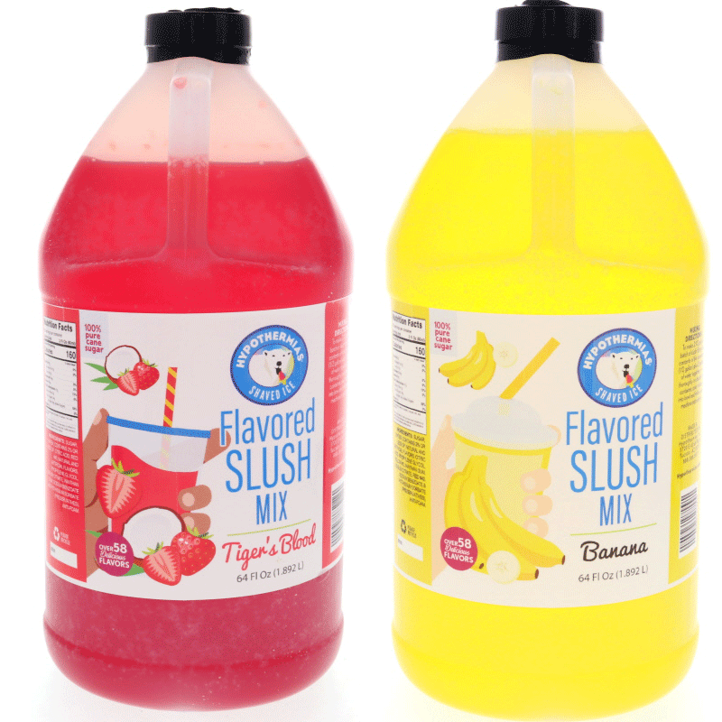 Slushie Base Mix Syrup – Hypothermias.com