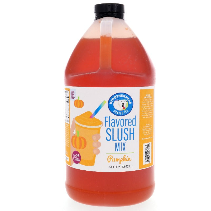 Pumpkin Frozen Slush or Slushie Base Syrup | 100% Pure Cane Sugar