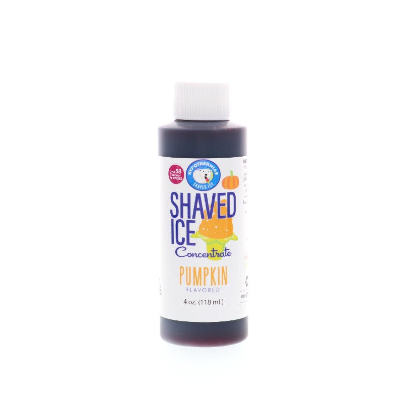 Hypothermias Pumpkin Shaved Ice/Snow Cone Flavor Syrup Concentrate