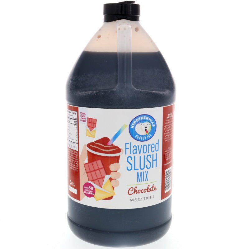 Chocolate Frozen Slush or Slushie Base Syrup | 100% Pure Cane Sugar