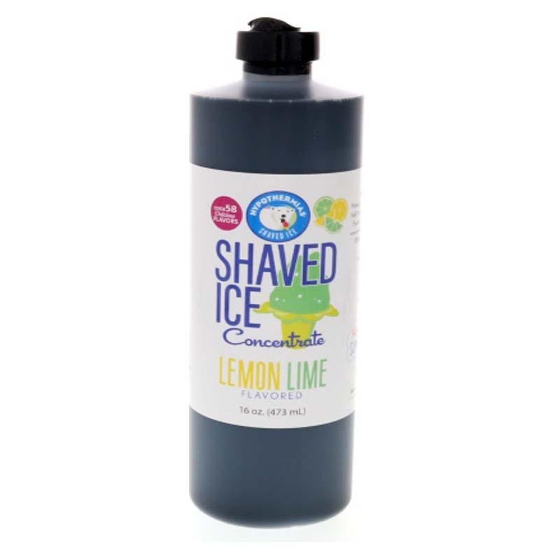 Lemon Lime Shaved Ice or Snow Cone Flavor Syrup Concentrate