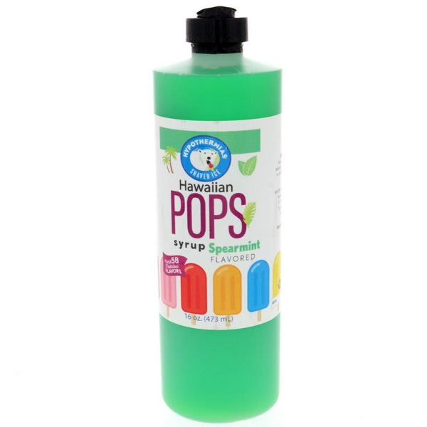 Ready-To-Use Spearmint Hawaiian Pop-Popcicle Syrup – Hypothermias.com