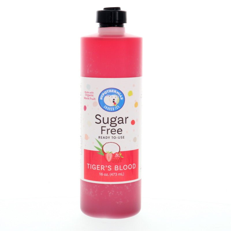 Tiger's Blood Sugar Free Snow Cone Syrup | Monk Fruit Sweetened